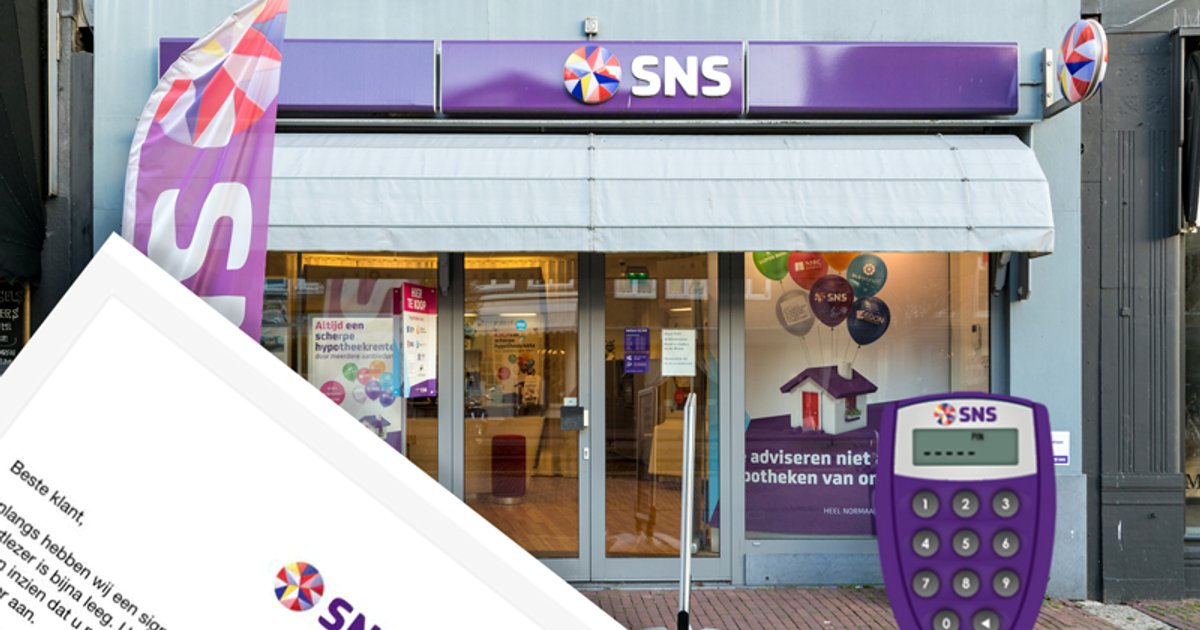 Phishingmail uit naam van SNS Bank: ‘Batterij kaartlezer is bijna leeg ...
