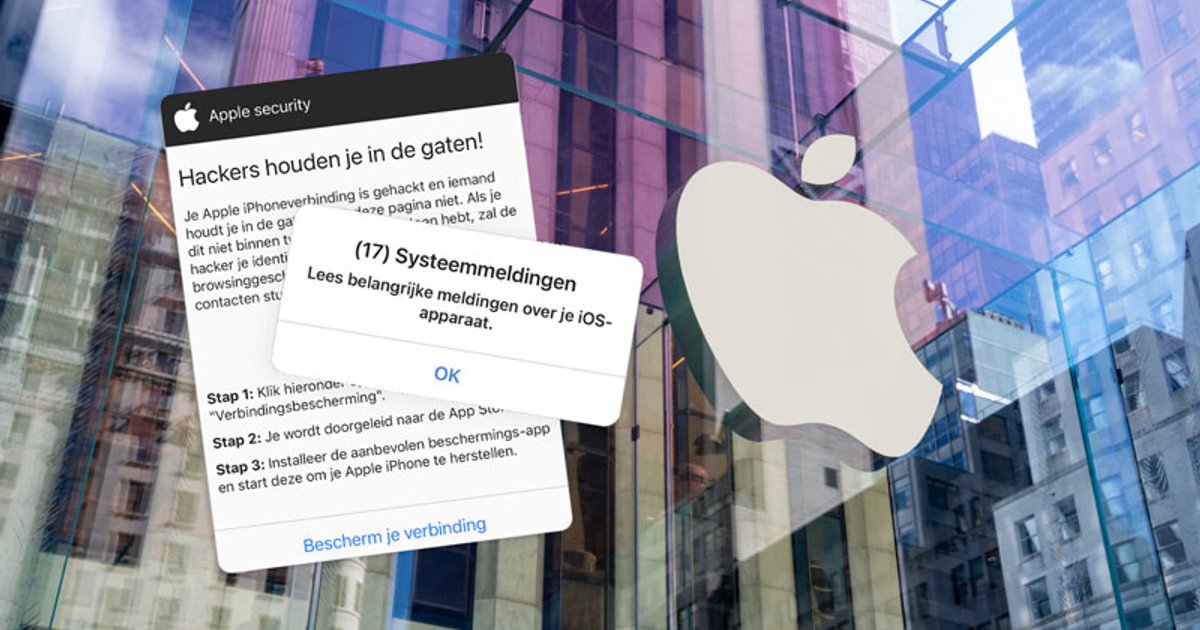 Gevaarlijke Apple Security melding: ‘Hackers houden je in de gaten’ is ...